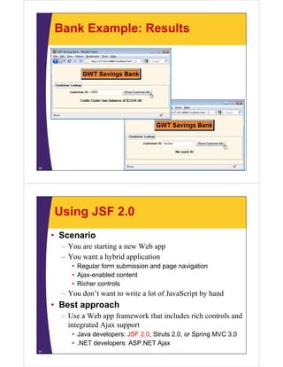 Jsf2 overview | PDF