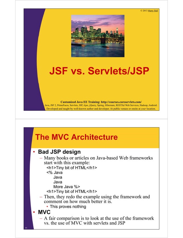 Jsf2 overview | PDF
