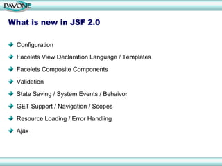 Neuerungen in JavaServer Faces 2.0 | PPT