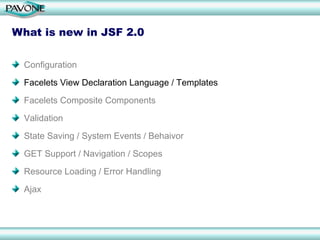 Neuerungen in JavaServer Faces 2.0 | PPT