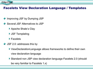 Neuerungen in JavaServer Faces 2.0 | PPT