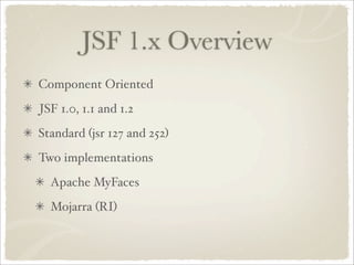 JSF 2.0 Preview | PPT