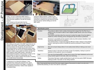 AS-Level Product Design Coursework | PPTX