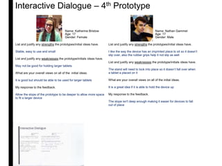 AS-Level Product Design Coursework | PPTX