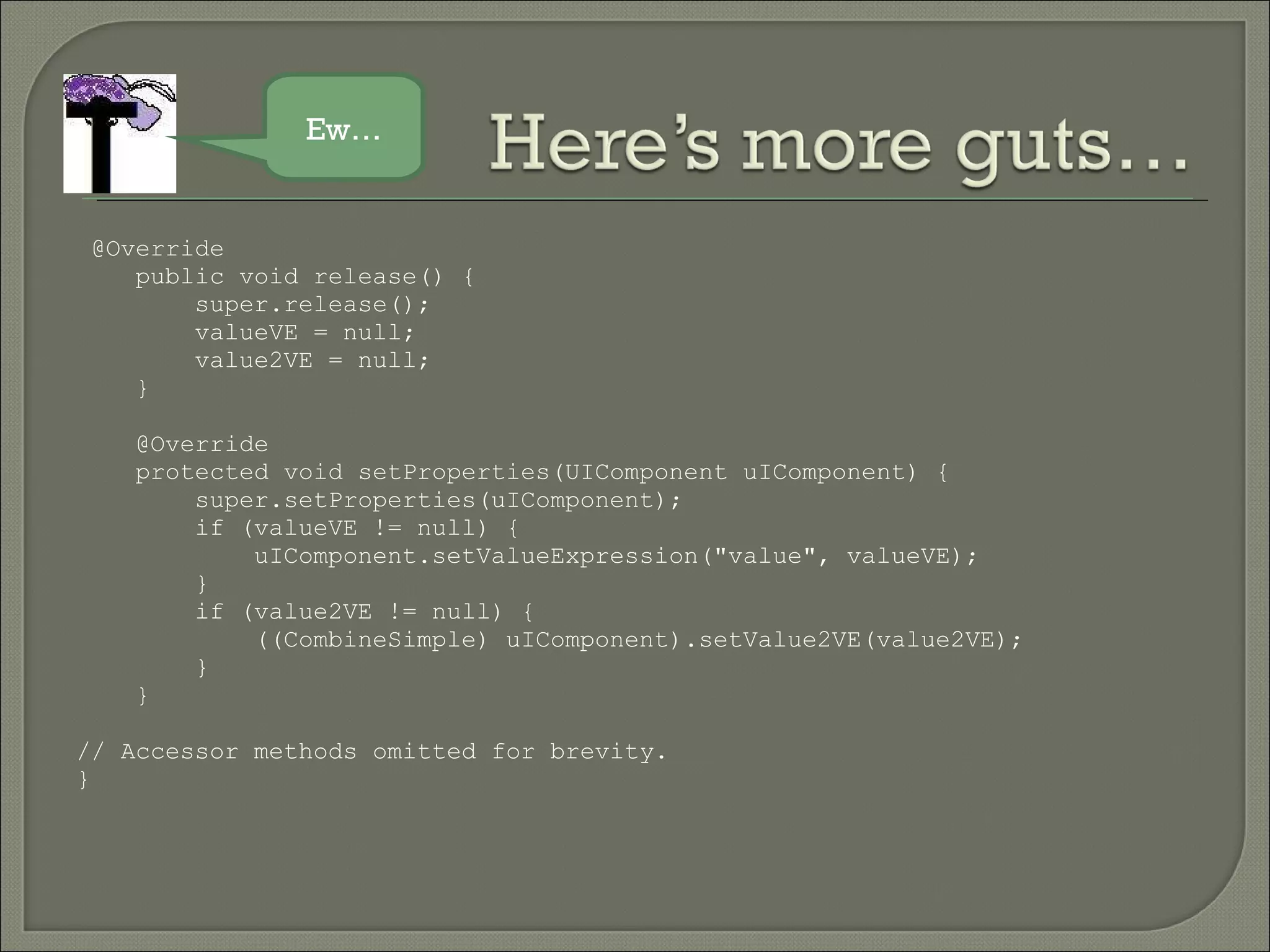 JSF Custom Components | PPT