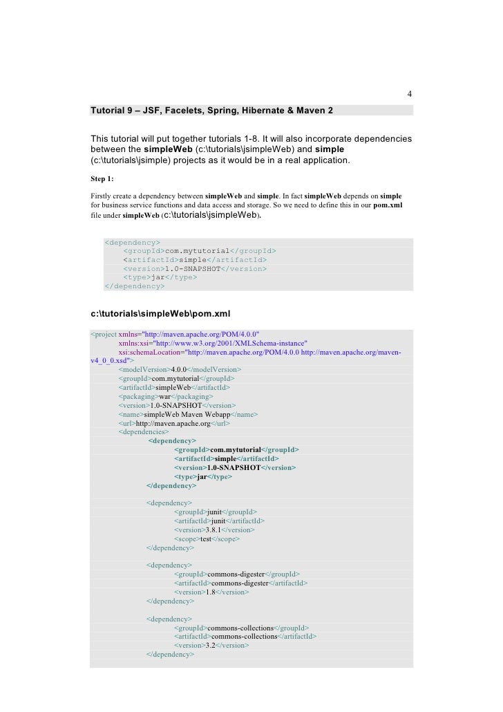 Java Spring Hibernate Maven Example