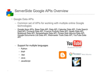 Integrating JSF with Google Server-Side technologies | PDF