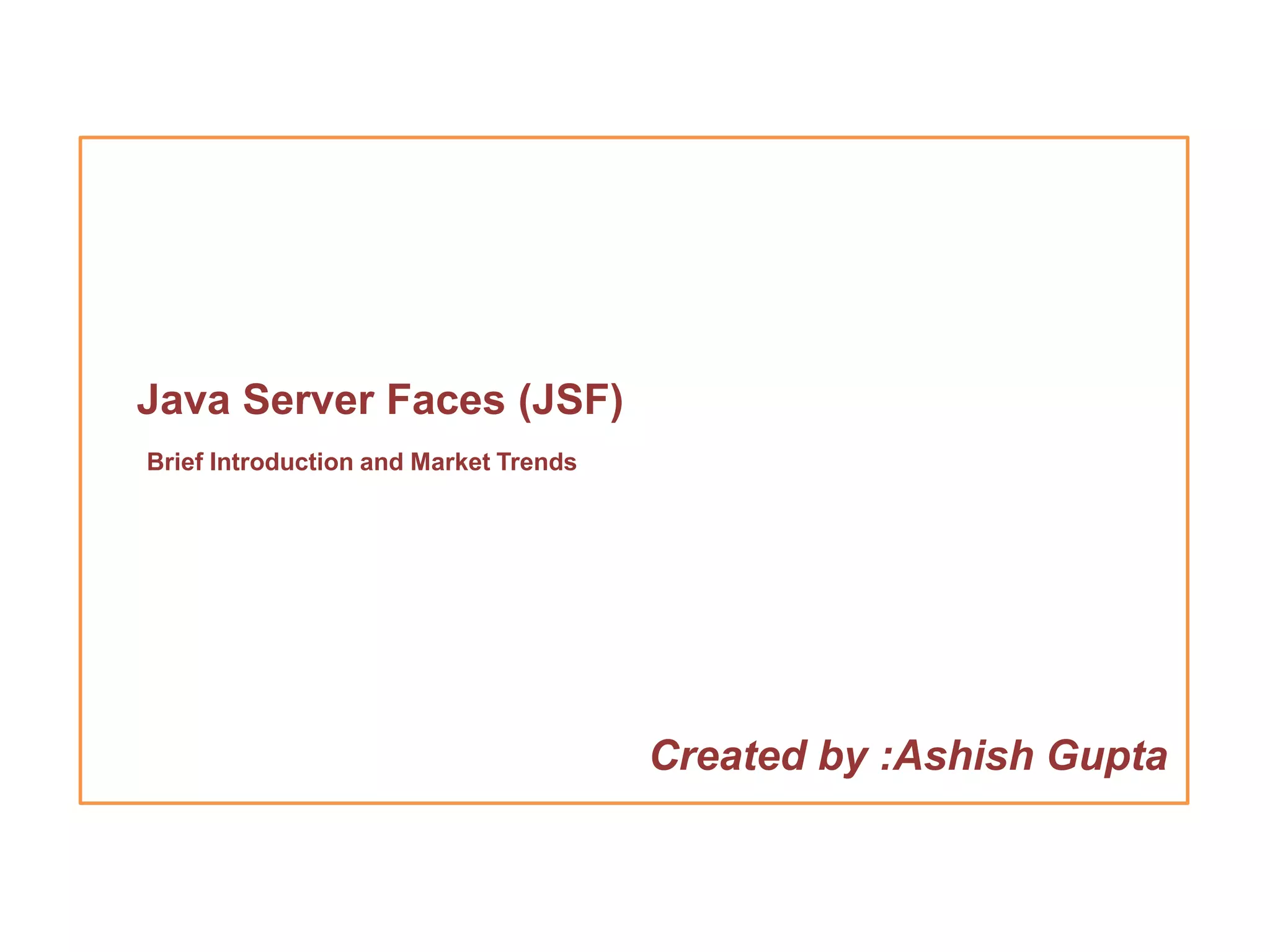 Jsf presentation | PPT