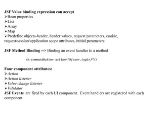 Jsf presentation | PPT