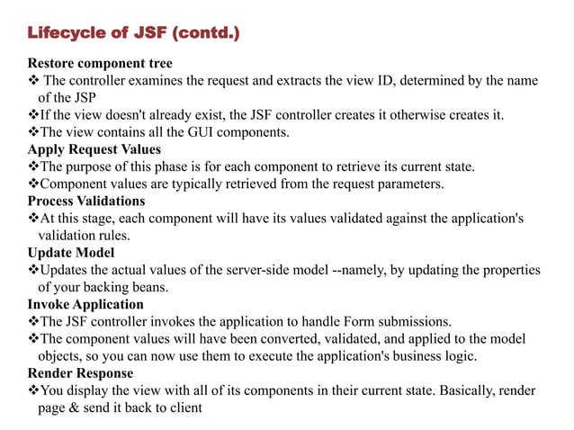 Jsf presentation | PPT