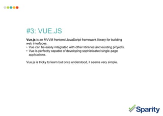 JavaScript Frameworks: For the Year 2017 | PPT