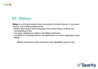 JavaScript Frameworks: For the Year 2017 | PPT