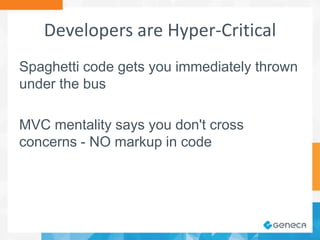 JavaScript Framework Smackdown | PPT