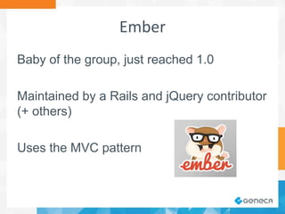 JavaScript Framework Smackdown | PPT