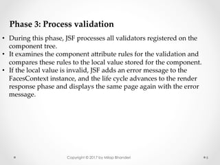 JSF Request Processing Lifecycle | PPT