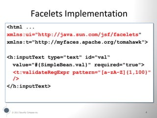 JSF Security | PDF | Web Development | Internet