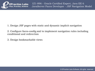 JSF Exam Objectives | PPTX