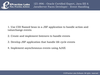 JSF Exam Objectives | PPTX