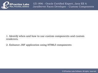 JSF Exam Objectives | PPTX