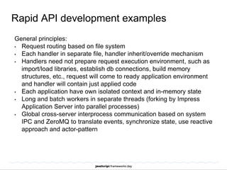 Rapid API development examples for Impress Application Server / Node.js ...