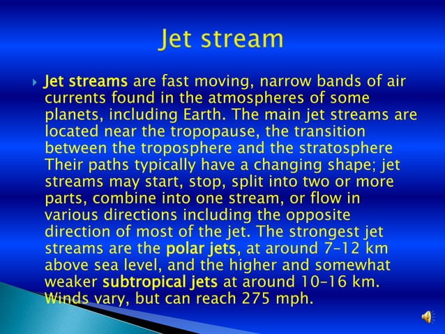 Jet Stream, Convection Currents & Global Winds | PPTX | Geography | Science