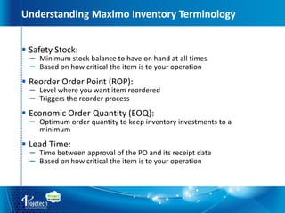 jshaw-projetech--understanding-maximo-inventory.pptx