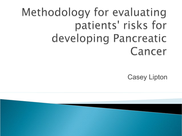 Pancreatic Cancer | PPT