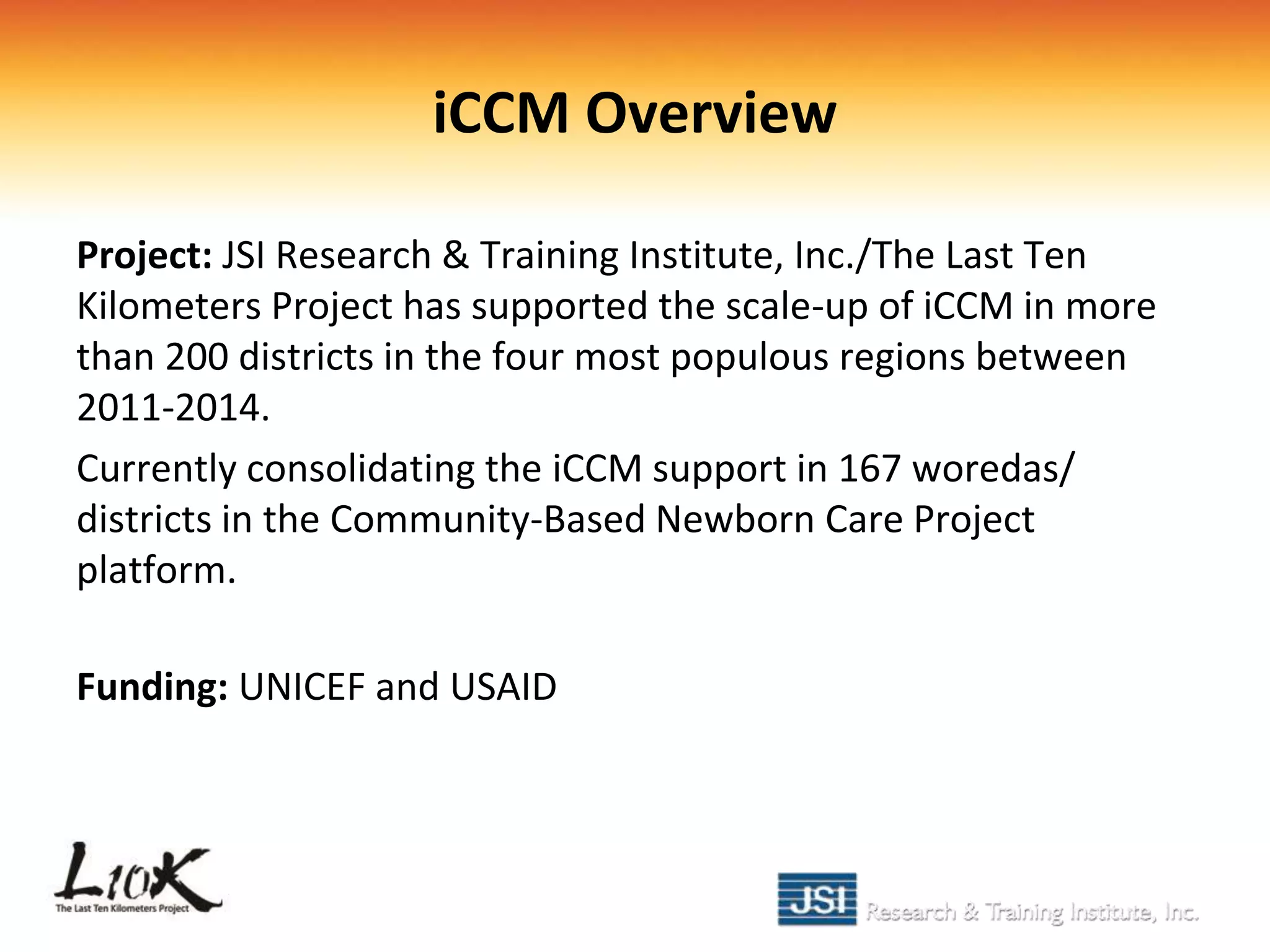 common childhood illnesses health-seeking behavior and treatment practices after ICCM ...