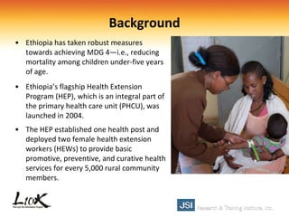 common childhood illnesses health-seeking behavior and treatment practices after ICCM ...