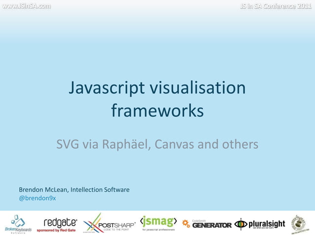 JSinSA - JS Visualisation APIs | PPTX