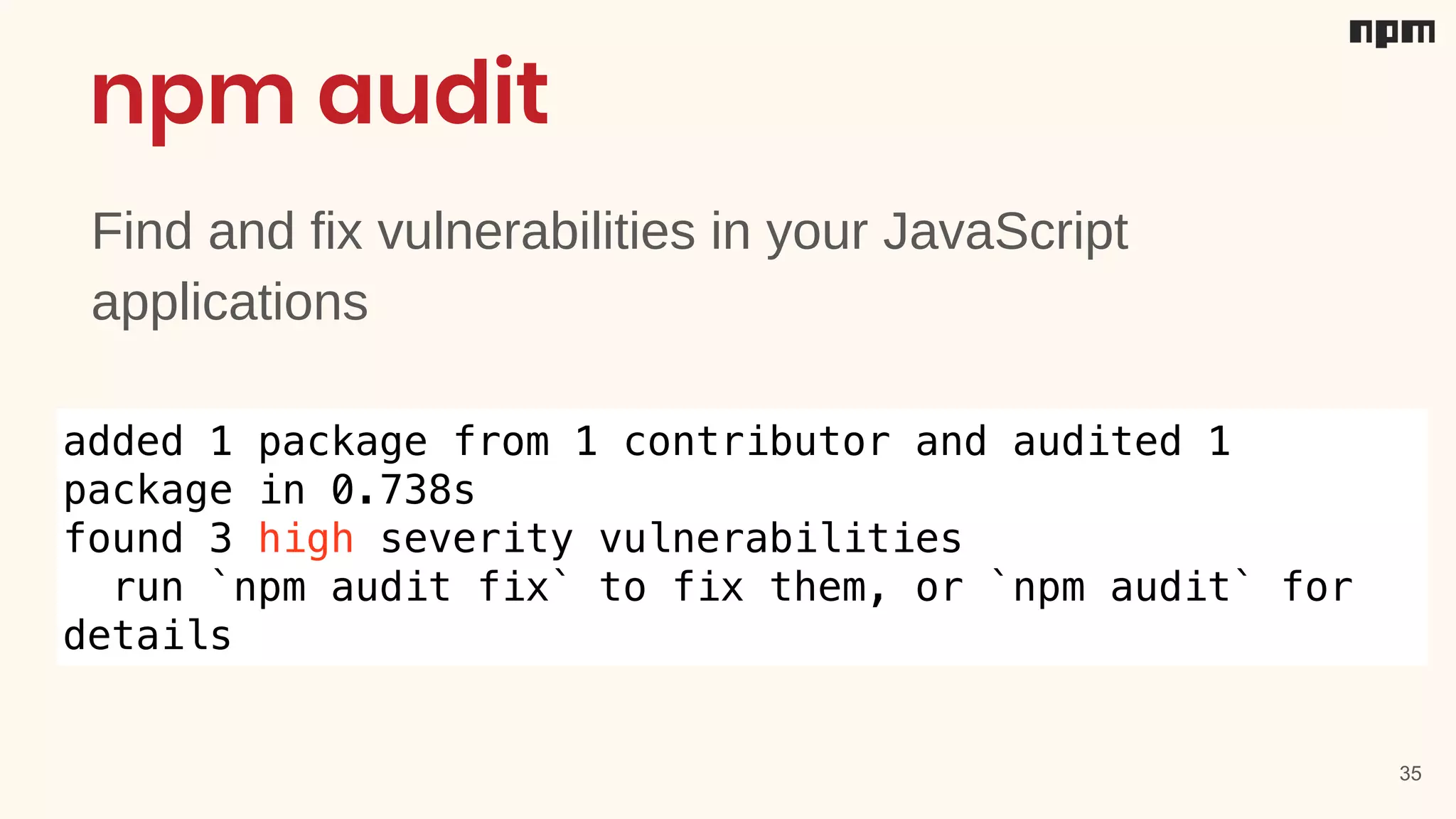 Building a Threat Model & How npm Fits Into It | PDF