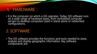 Geographical information system | PPT