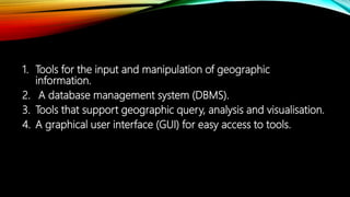 Geographical information system | PPT