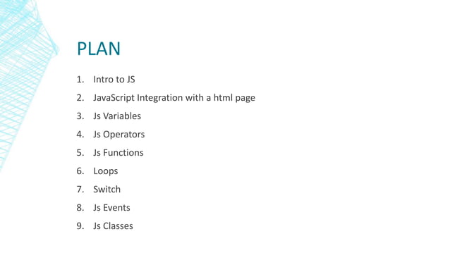 JavaScript Basics | PPTX