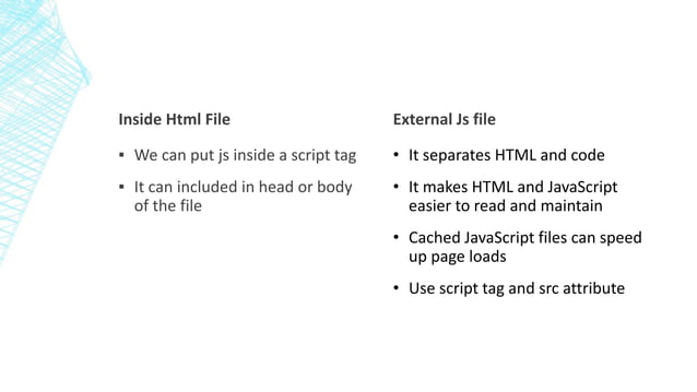 JavaScript Basics | PPTX