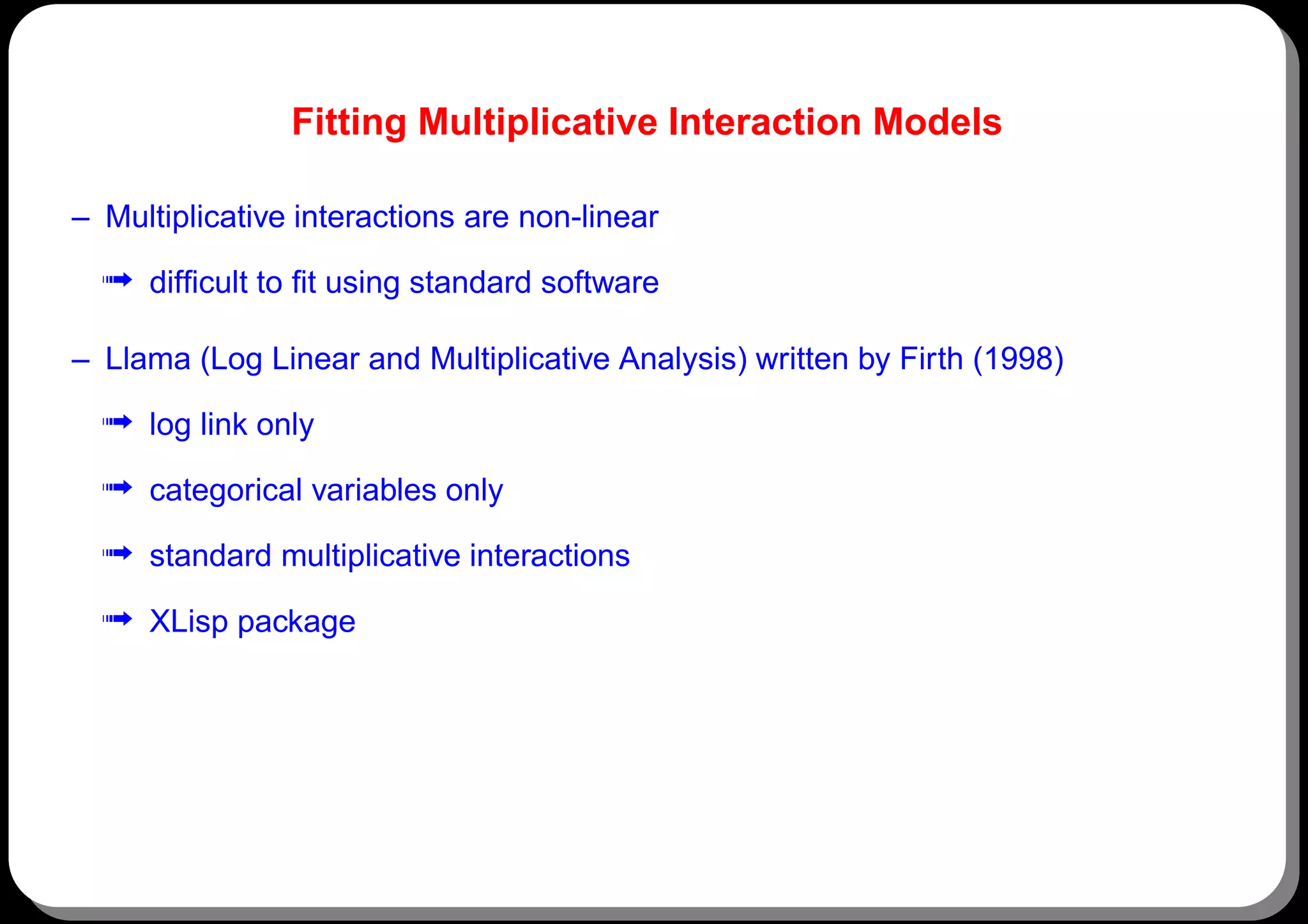 Multiplicative Interaction Models in R | PDF
