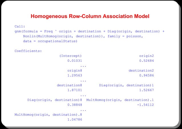 Multiplicative Interaction Models In R Pdf Physics Science
