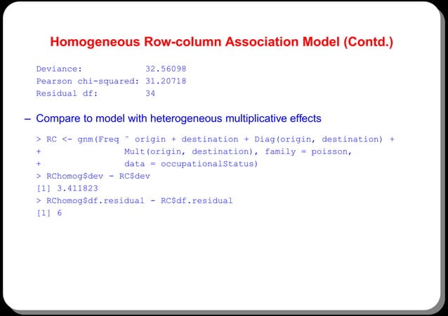 Multiplicative Interaction Models In R Pdf Physics Science