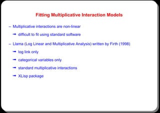 Multiplicative Interaction Models in R | PDF