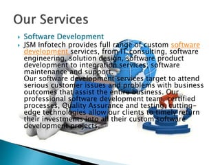 JSM INFOTECH PVT. LTD | PPT
