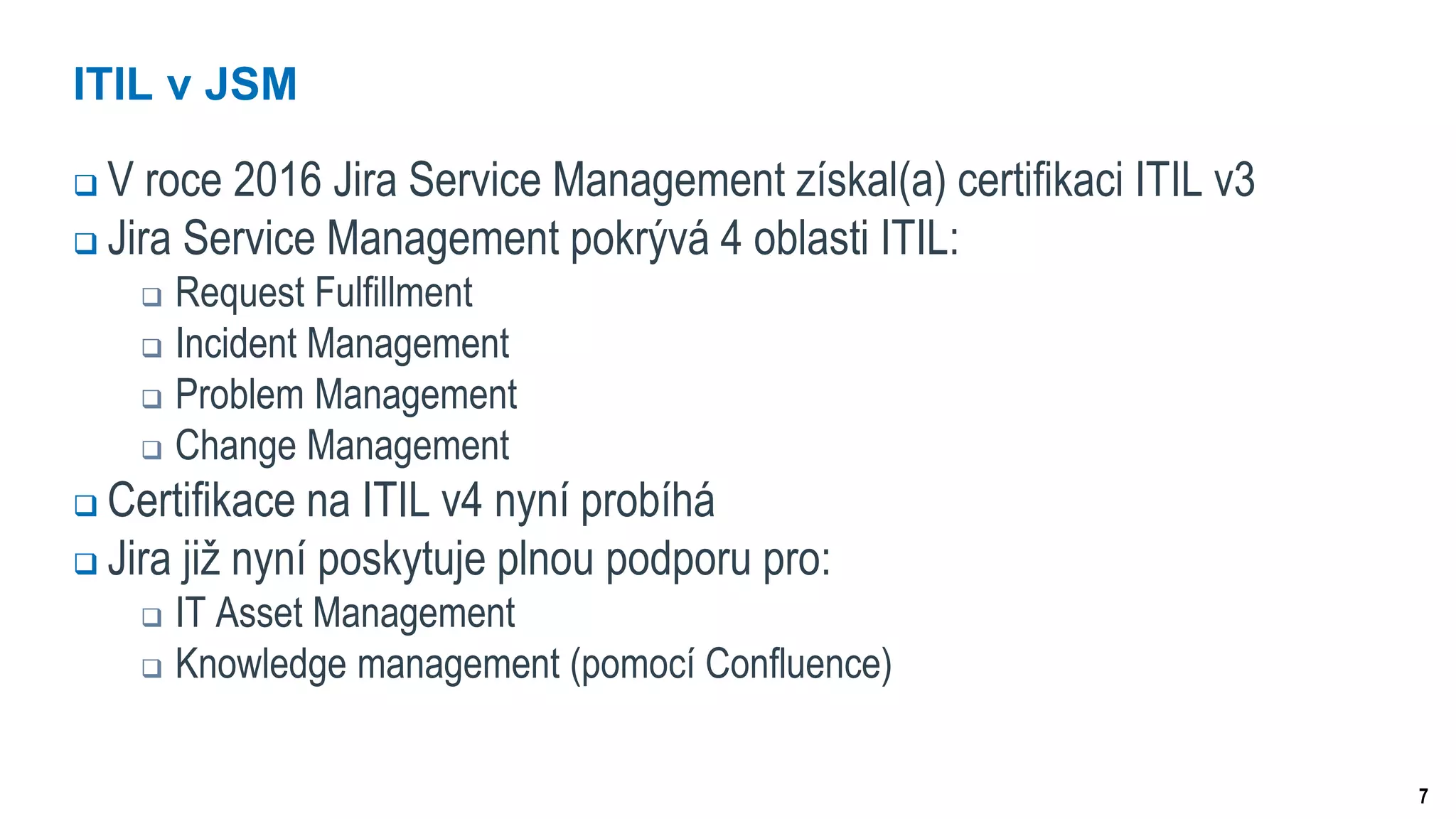 Jira Service Management ITIL ITSM | PPT
