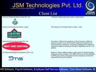 JSM Timesheet Management Software Presentation - Advanced Timesheet ...