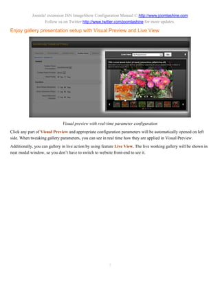 JSN ImageShow Configuration Manual | PDF