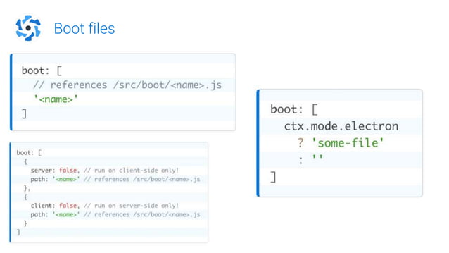 SSR with Quasar Framework - JSNation 2019 | PPT