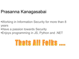 JavaScript Obfuscation | PPT