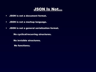JavaScript Object Notation (JSON) | PPT