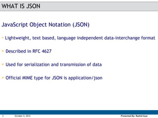 Json | PPT