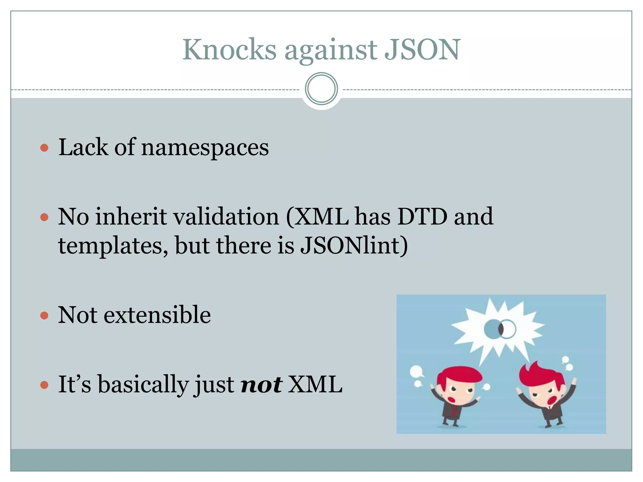JSON: The Basics | PPTX