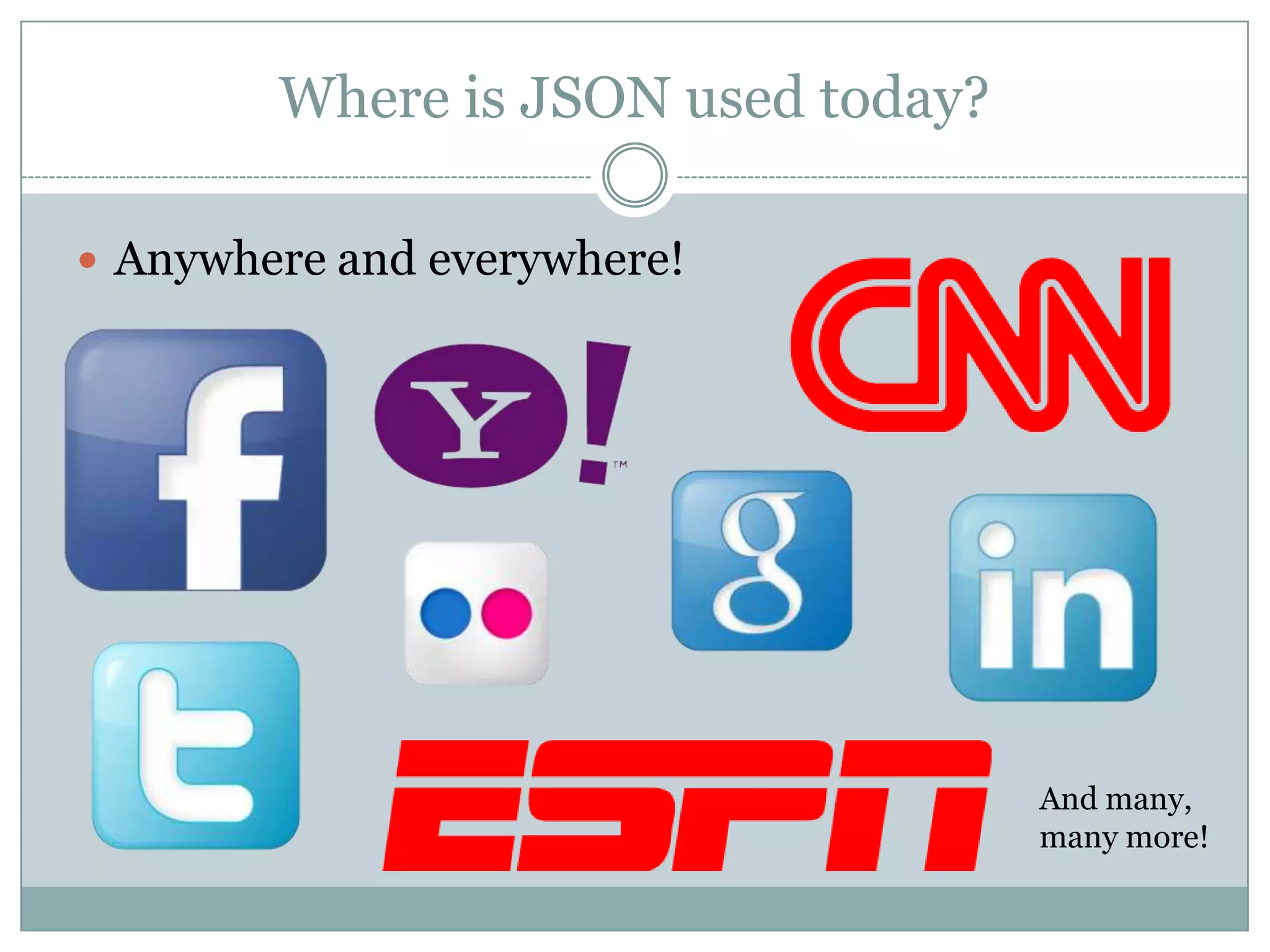 JSON: The Basics | PPTX