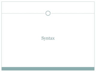 JSON: The Basics | PPTX